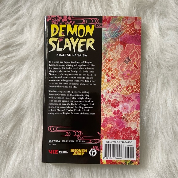 unbranded | Other | Demon Slayer Volume 1 Manga Book Kimetsu No Yaiba ...